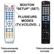 Codes Télécommande Universelle